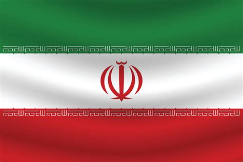 Flat Illustration Of The Iran National Flag Iran Flag Design Iran