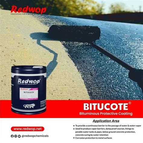 Black Redwop Bitucote Bituminous Protective Coating At ₹ 35000kg In Rajkot