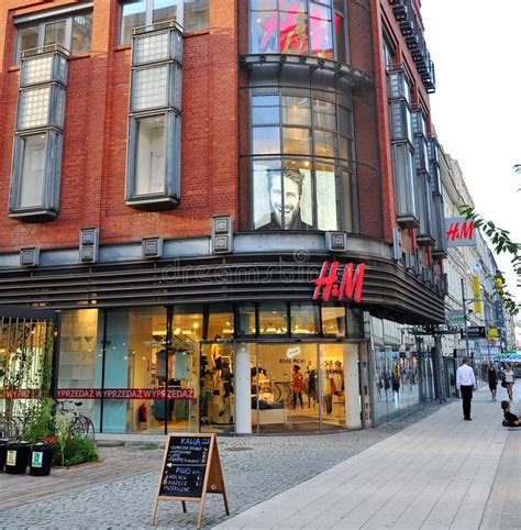 H&M Flagship Store in Poznan, Poland Editorial Stock Image - Image of ...