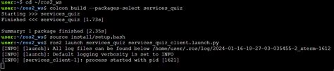 Services Quiz Gradebot Error ROS2 Basics In 5 Days Humble Python