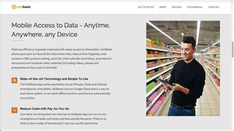Visitbasis Retail Execution And Mobile Data Collection Apps For Field