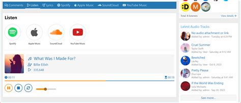 [XenCustomize] Profile Audio Player & Library - Music and Lyrics ...