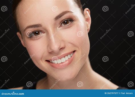 Flawless Skin Cropped View Of A Naturally Beautiful Young Brunette