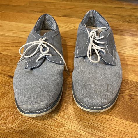Steve Madden Mens Grey Brogues Depop