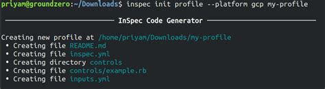 how to set up gcp cis 1 2 0 benchmark inspec profile tool for