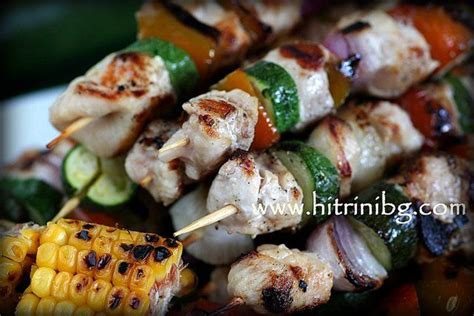 Пилешки шишчета на скара Домашни хитрини