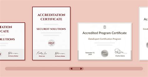 15 Accreditation Certificate Templates To Edit