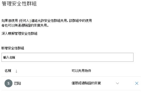 在與組織外的人員共用檔案時，限制資訊意外暴露。 Microsoft Learn