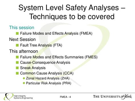 Safety Analysis Techniques At Lynne Griffin Blog