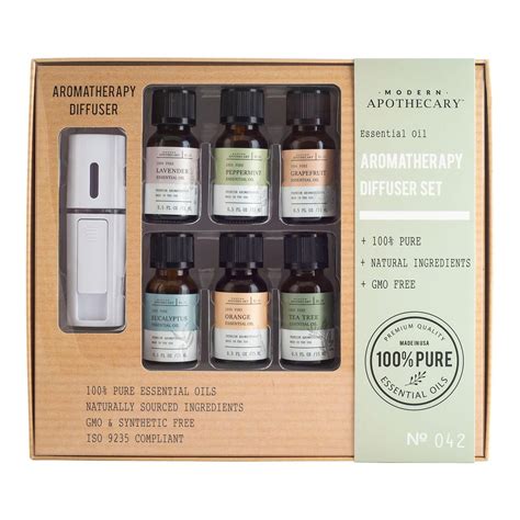 Essential Oil Aromatherapy Diffuser Set 6 Pk