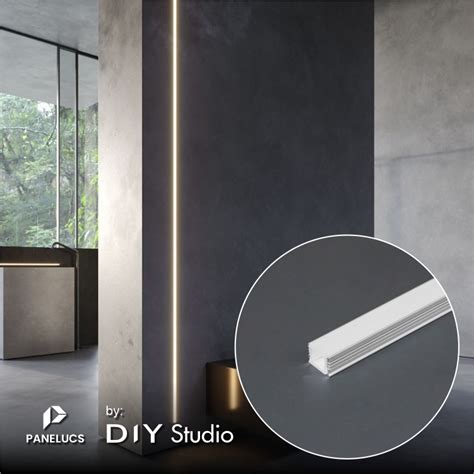 Jual Panelucs Cover Led Aluminium Lis Lampu Led Housing Led Strip