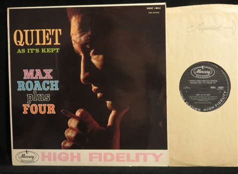 Max Roach Plus Four Quiet As It S Kept 1959 Vinyl Discogs