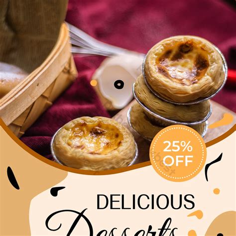 Egg Tart Poster Psd Free Download Pikbest