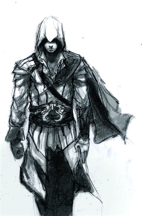 Ezio The Assassins Fan Art 32725100 Fanpop
