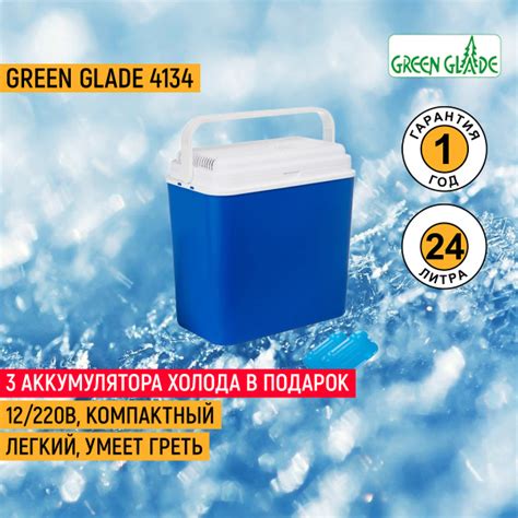 Автохолодильник Green Glade 4134 24л 12/220В тепло/холод - купить с ...