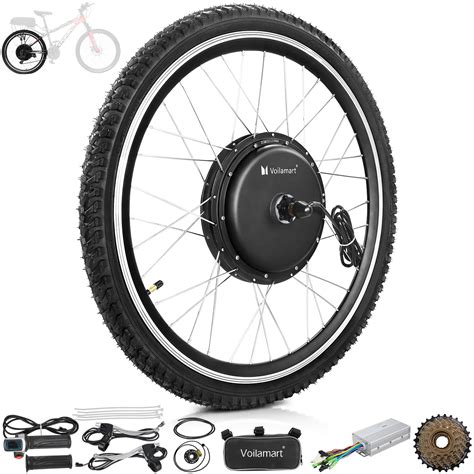 Buy Voilamart 26 Electric Bicycle Conversion Kit 48V 1000W Ebike 100mm