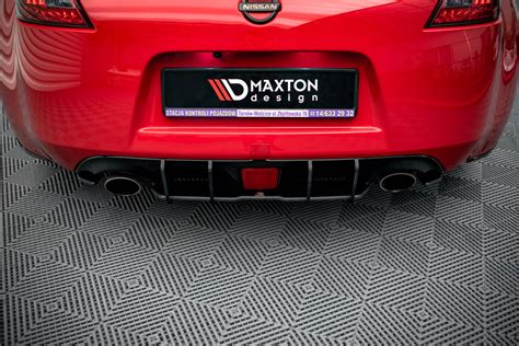 Maxton Design Street Pro Rear Diffuser Nissan 370z Facelift Royal