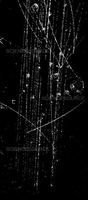 Antiproton Proton Collision Bubble Ch Stock Image Science Source