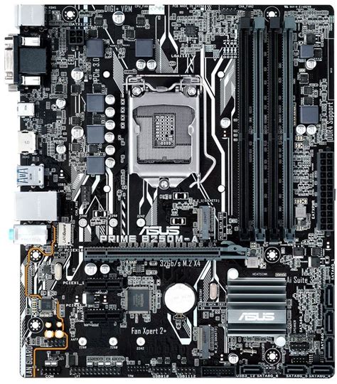 Характеристики Материнская плата ASUS PRIME B250M-A/C/SI, LGA 1151 ...