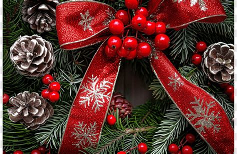 Rustic Christmas Decor In A Farmhouse Entrance 3d Visualization