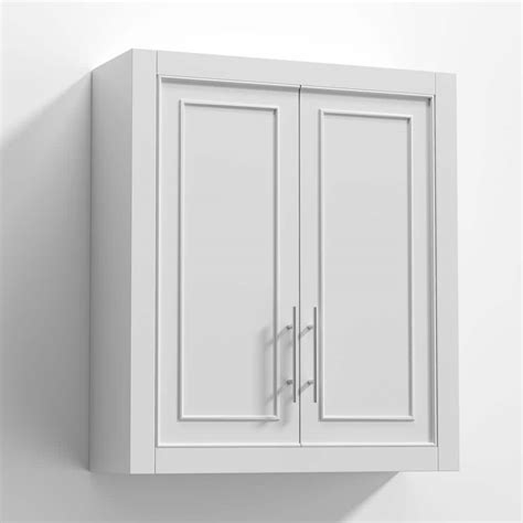 Dovelina 22 In W X 8 In D X 26 In H Surface Mount Bathroom Storage