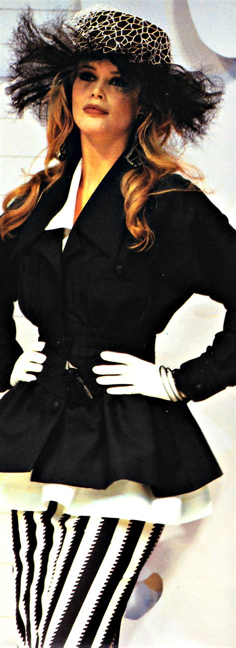 Claudia Schiffer German Girls Claudia Schiffer Peplum Dress Pin