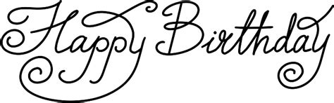 생일 축 하 텍스트입니다 손으로 그린 글자 그런 지 요소입니다 타이포 그래피 브러시 배너 포스터 및 인사말 카드에 대 한