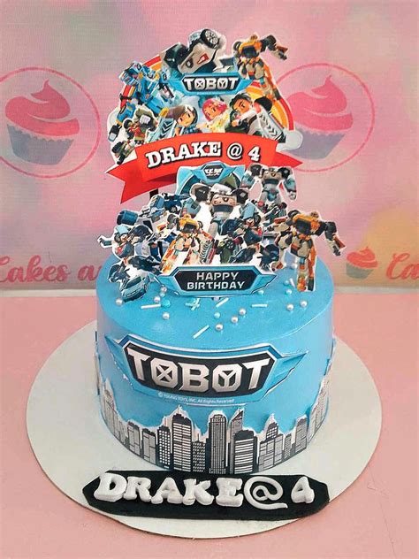 Tobot Cake 1001 Cakes And Memories Bakeshop
