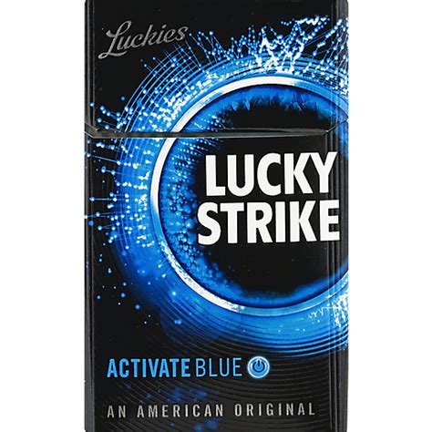 Lucky Strike Activate Blue Cigarettes 20 Ea Shop Carlie C S