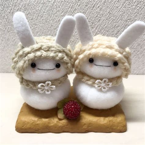 【未使用】ハンドメイド うさちゃんゆきだるま B クリスマス 雪だるま うさきの落札情報詳細 ヤフオク落札価格検索 オークフリー