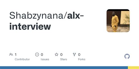 Github Shabzynana Alx Interview