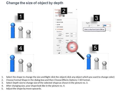 three staged stack process diagram powerpoint template slide