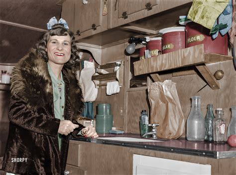 Shorpy Historical Picture Archive First Mate Colorized 1941 High