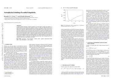 Astrophysical Cloaking Of A Naked Singularity Papers With Code