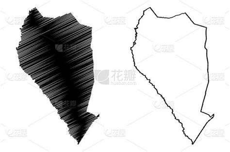 美国北卡罗莱纳州桑普森县美国县，美国，美国地图矢量插图，潦草草图桑普森地图