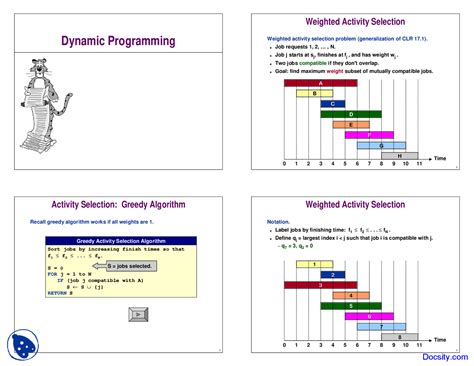 Dynamic Programming Algorithm And Complexity Analysis Lecture Slides Slides Computer