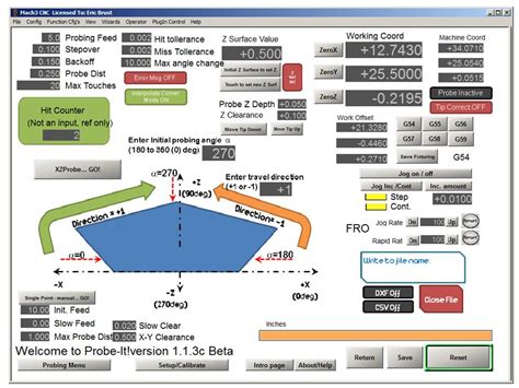 Probe It Mach3 Wizard Craftycnc