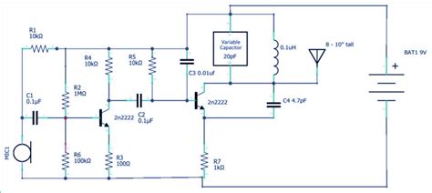 Simple Fm Transmitter And Receiver Circuit