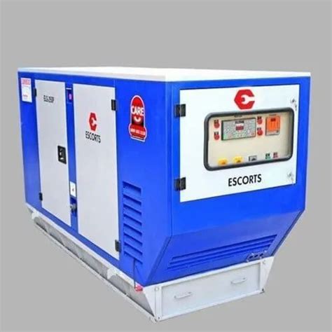 Escorts 45 Kva Silent Diesel Generator At Rs 495000unit Escorts