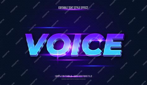 Premium Vector Modern Editable Text Effect Vibrant Modern Color Shiny Text Style Effect