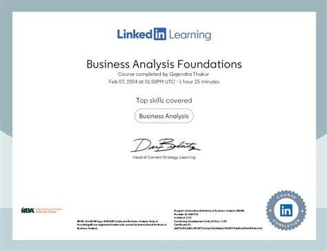Gajendra Thakur On Linkedin Linkedinlearning Iiba Businessanalysis
