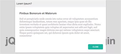 Jquery Modal Dialog Boxes Js Tutorial Php Cn