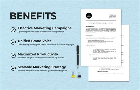 Marketing Event Recap And Highlights Document Template In Word PDF Google Docs Download