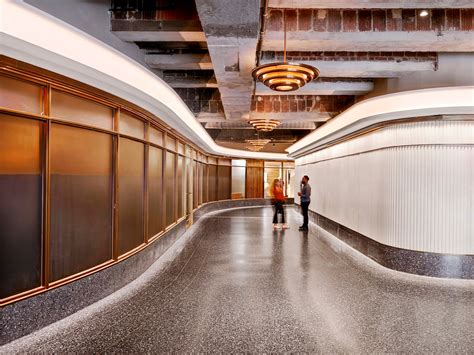 Rockefeller Center Rink Level Public Concourse By Inc Architecture