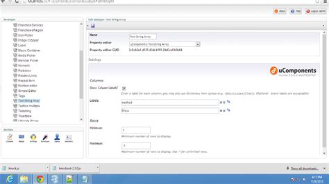 Bind Values To Dropdown From Contents