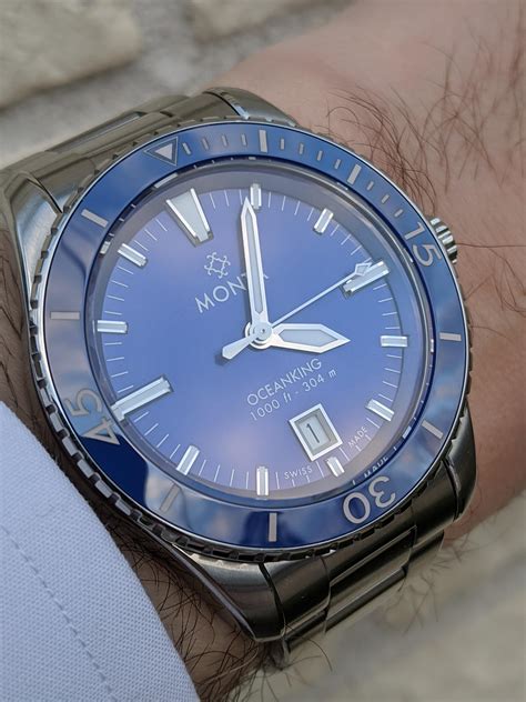 [wts] Blue Divers Part 1 Monta Oceanking V2 Date Blue 40mm