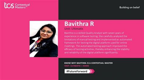 Bavithra R On Linkedin Glad To Be A Part Of The Contextual Master
