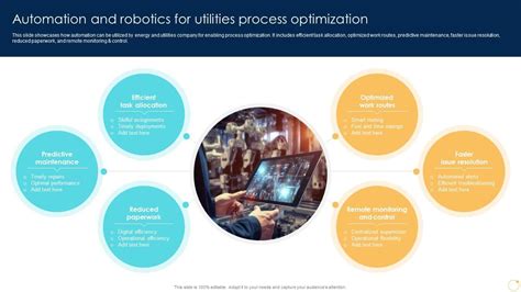 Automation And Robotics For Utilities Process Optimization Enabling