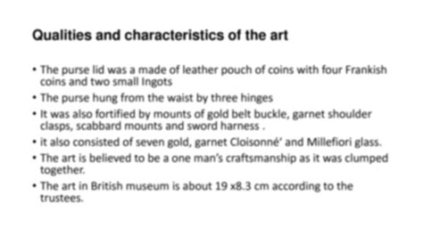 SOLUTION Sutton Hoo Burial And Purse Cover Studypool