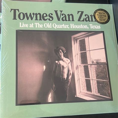 Townes Van Zandt Live At The Old Quarter Northwest Grooves